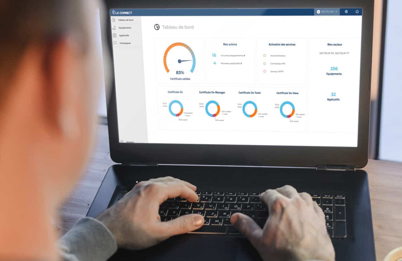 LX CONNECT: plateforme IIoT pour télérégulateurs SOFREL S4TH - Lacroix Environment
