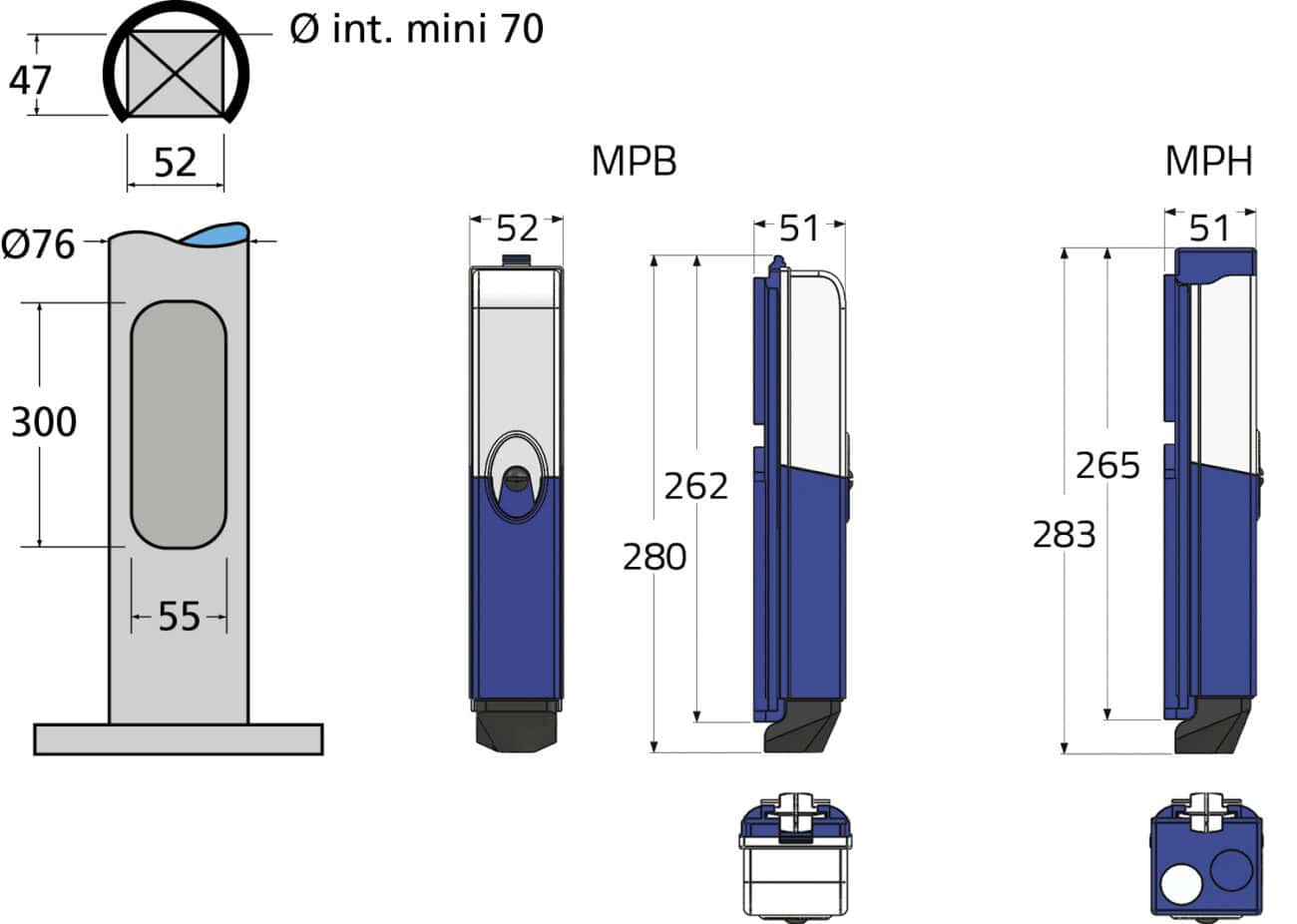 Minipak - coffret de raccordement - Lacroix Environment